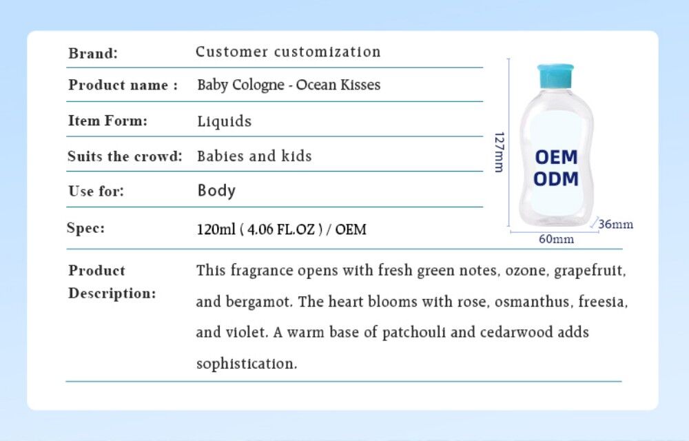 Baby Cologne Ocean Kisses - China Wholesale Sea Inspired Baby Cologne ...