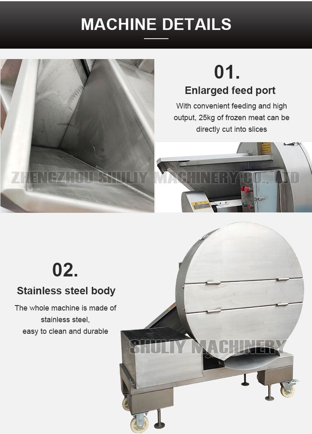Buy China Wholesale High-speed Stainless Steel Automatic Frozen Meat ...
