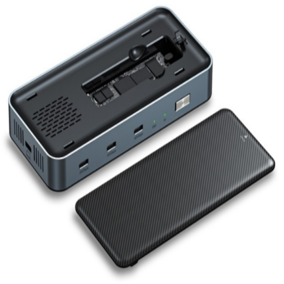 Usb4 Triple Display Docking Station With 100w Pd, Dp2.1 4k@240hz ...