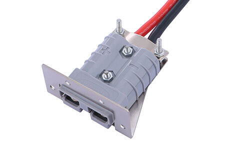 Power Connector 50a Bipolar Plug Battery Cabinet Bracket With Cable ...