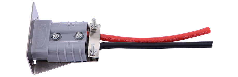 Power Connector 50a Bipolar Plug Battery Cabinet Bracket With Cable ...