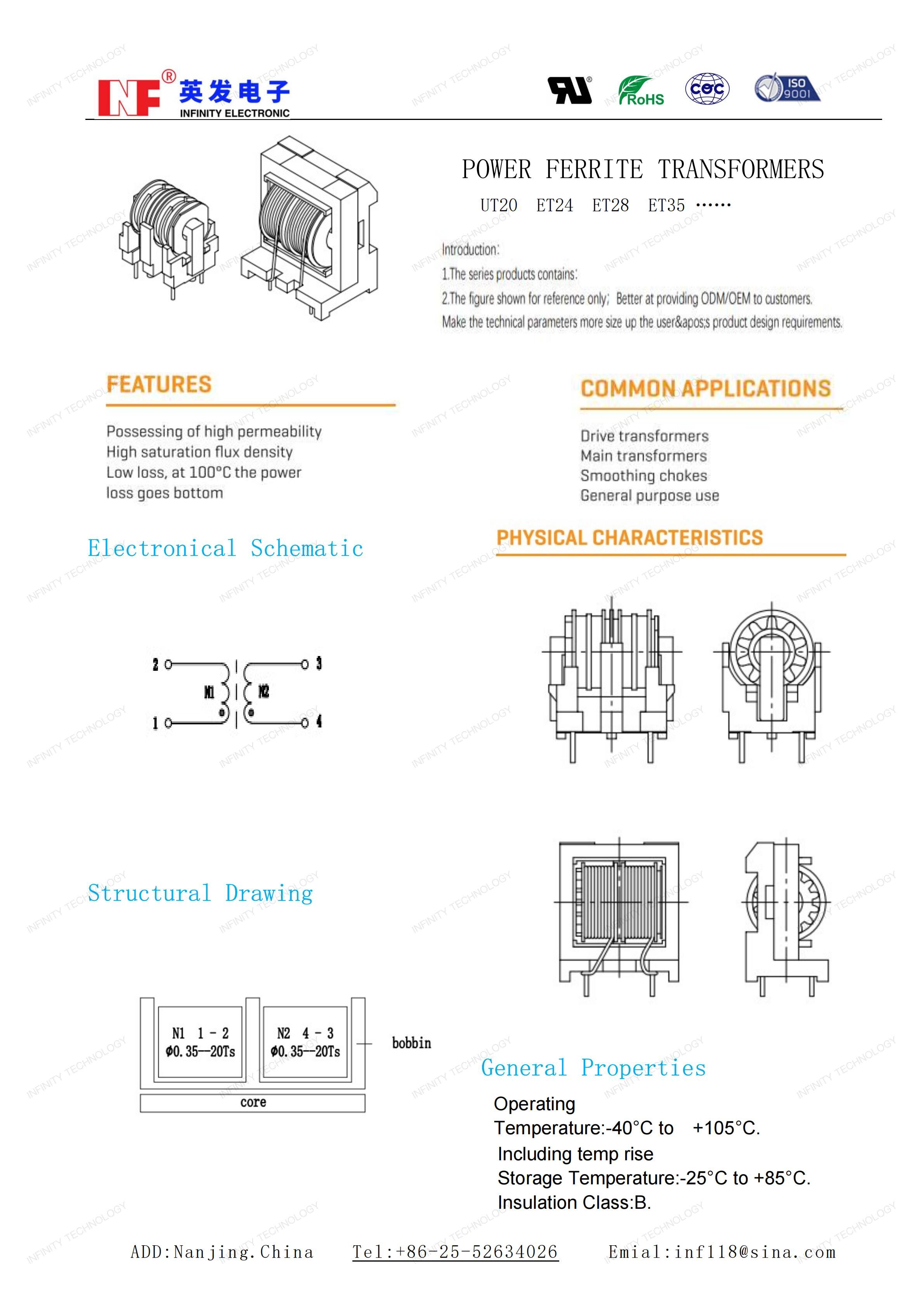 Ultra Thin High Frequency Transformer，military Grade Environmental ...