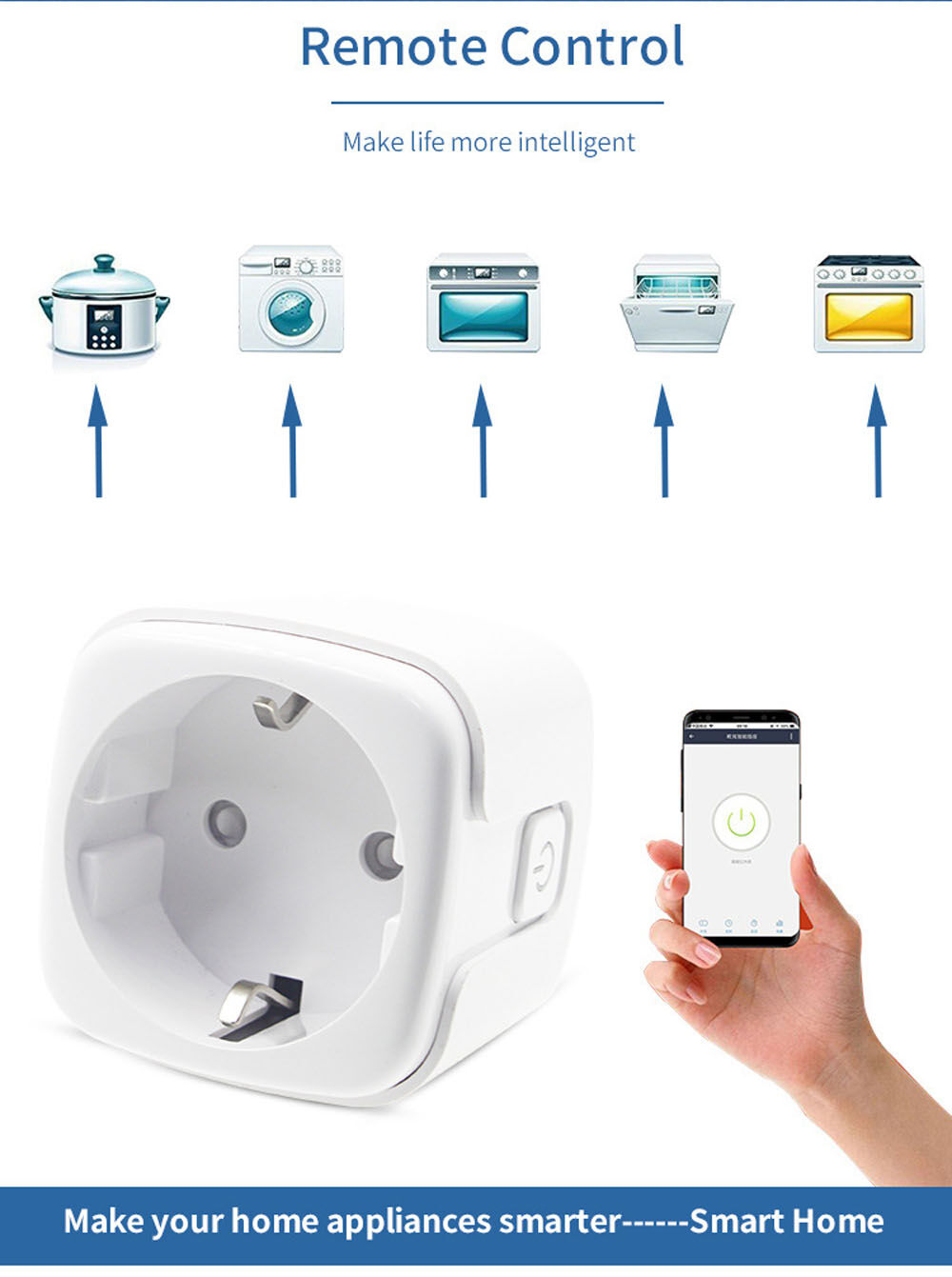 Bulk Buy China Wholesale Uemon Smart Home Automation 16a Eu Standard ...