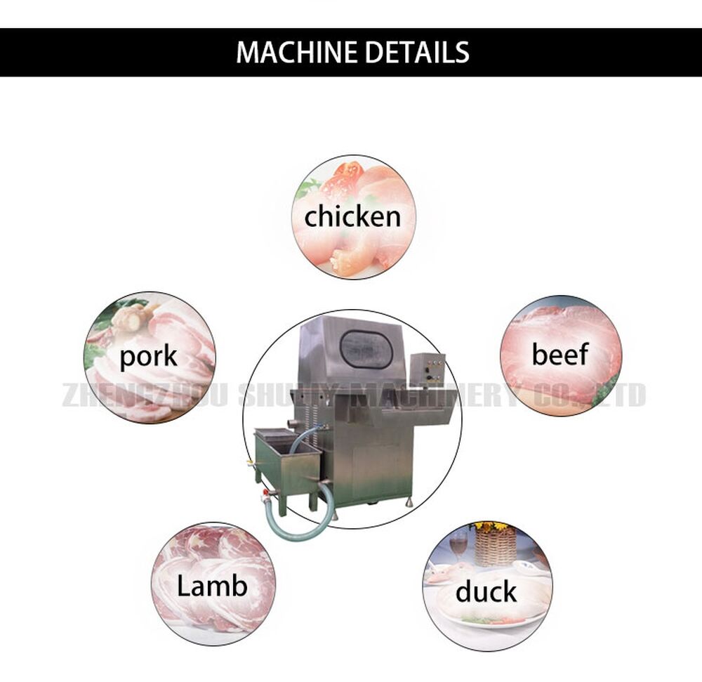 Injection Machine Beef Meat Saline Brine Injection Machine Pork Saline ...