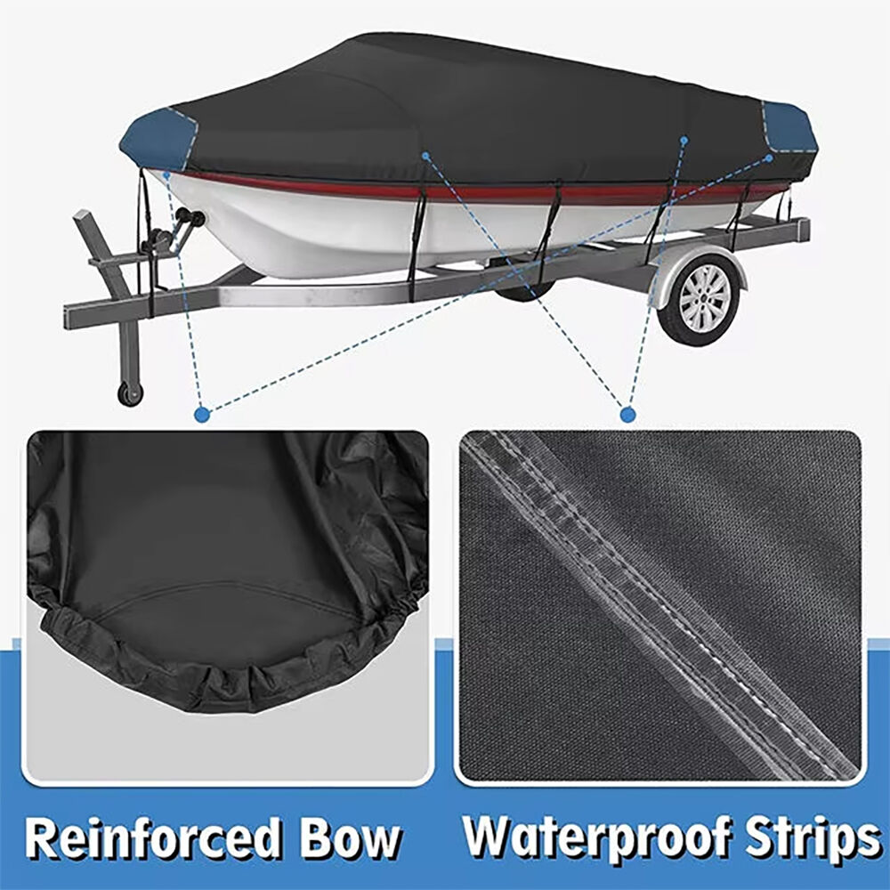 Factory Customized Waterproof 600d Boat Cover Suitable For Fishing ...