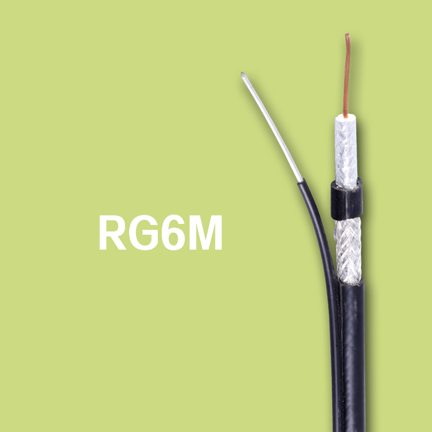 Rg6 Coaxial Cable 18awg Catv Satellite Ul Ce Rohs, Cpr Certified, Rg6 ...