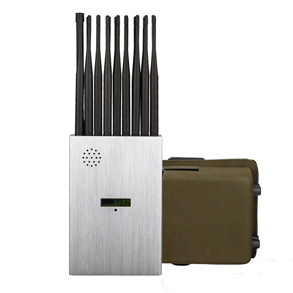 18 Bands Portable 5g Cell Phone Signal Jammer With Lcd Display To Shows ...