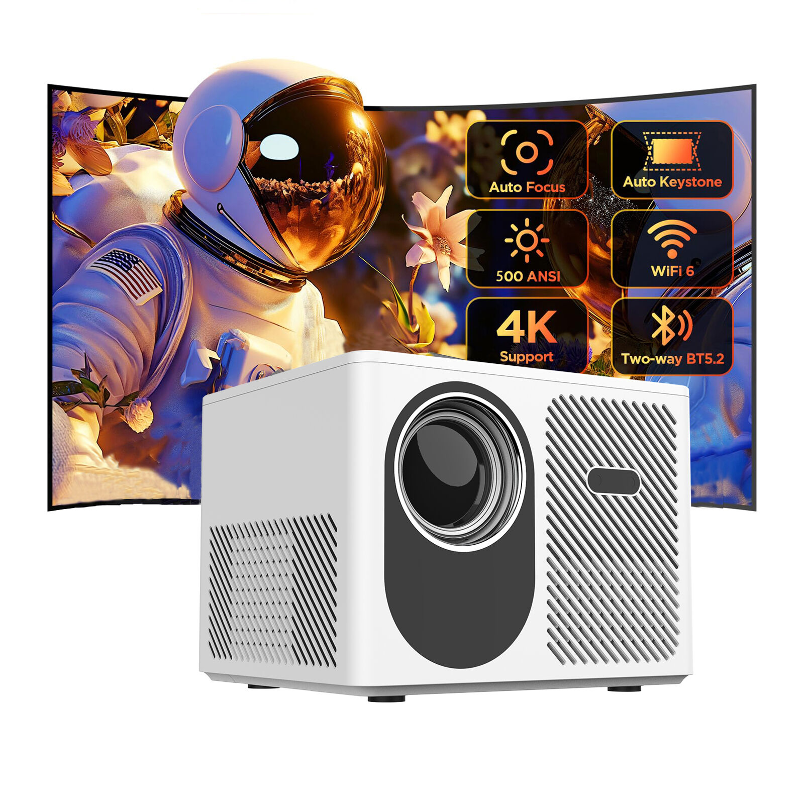 Oem T8 Full Hd Home Theater Proyector Mini Smart Android Projectors ...