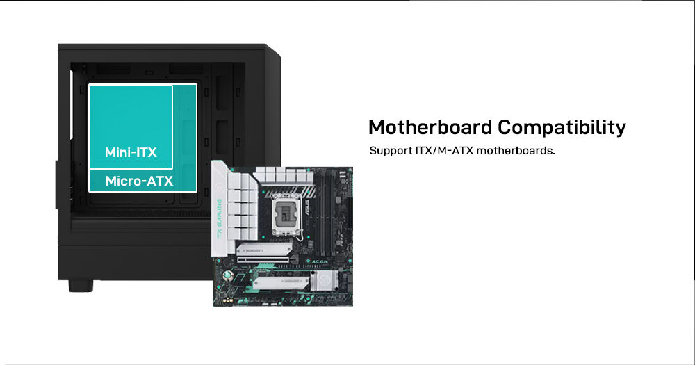 Bulk Buy China Wholesale New Design Computer Case M-atx Pc Case With ...