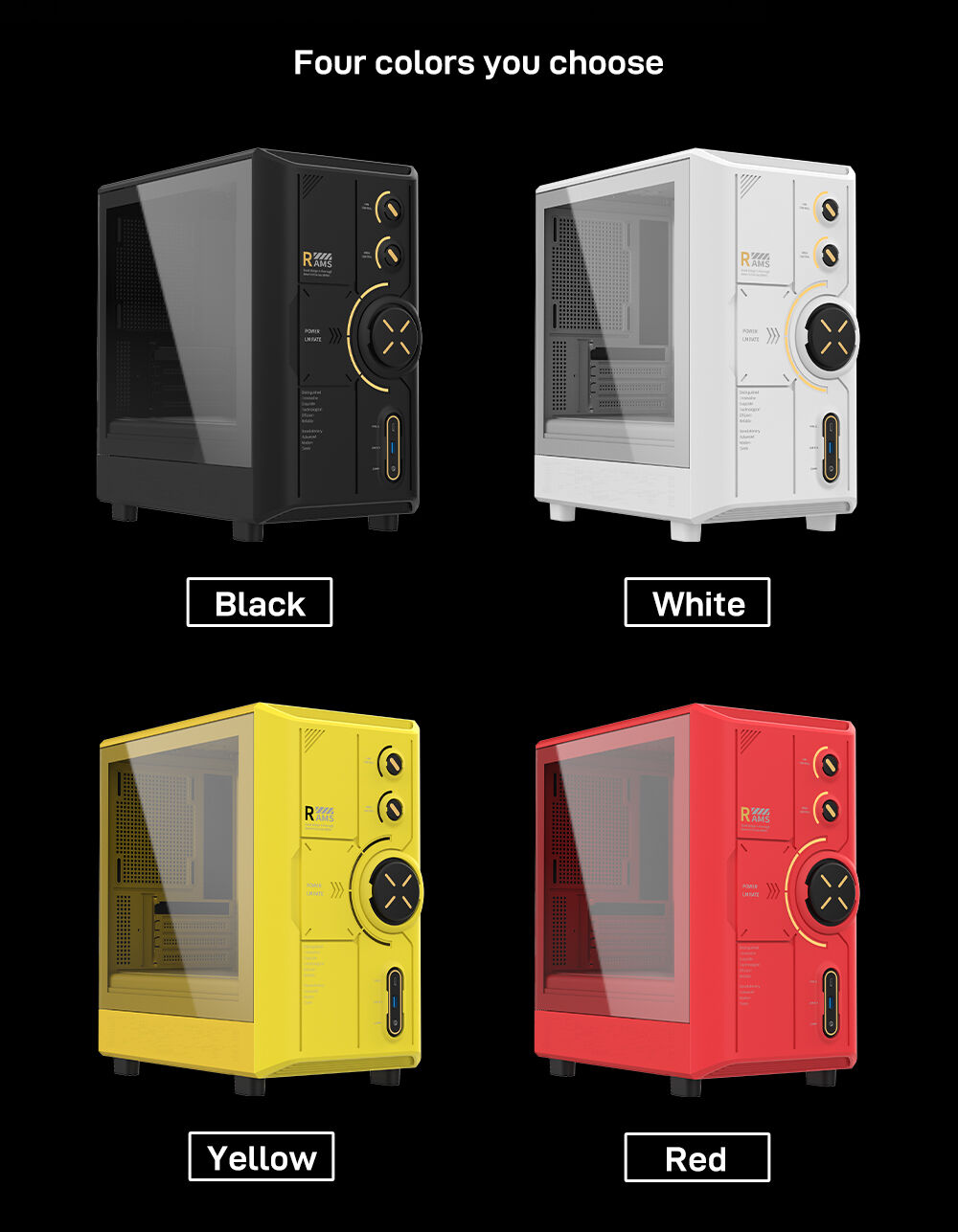 Bulk Buy China Wholesale New Design Computer Case M-atx Pc Case With ...