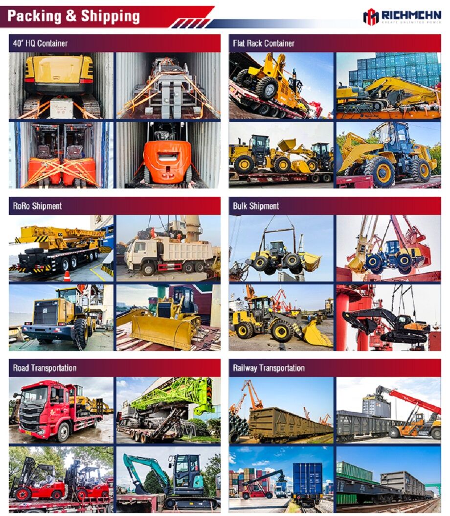 Chinese Brand 5ton Lw500kn Wheel Loader With 3.0 M³ Bucket Capacity ...