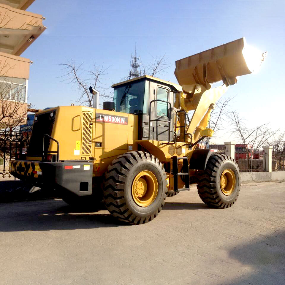 Chinese Brand 5ton Lw500kn Wheel Loader With 3.0 M³ Bucket Capacity ...
