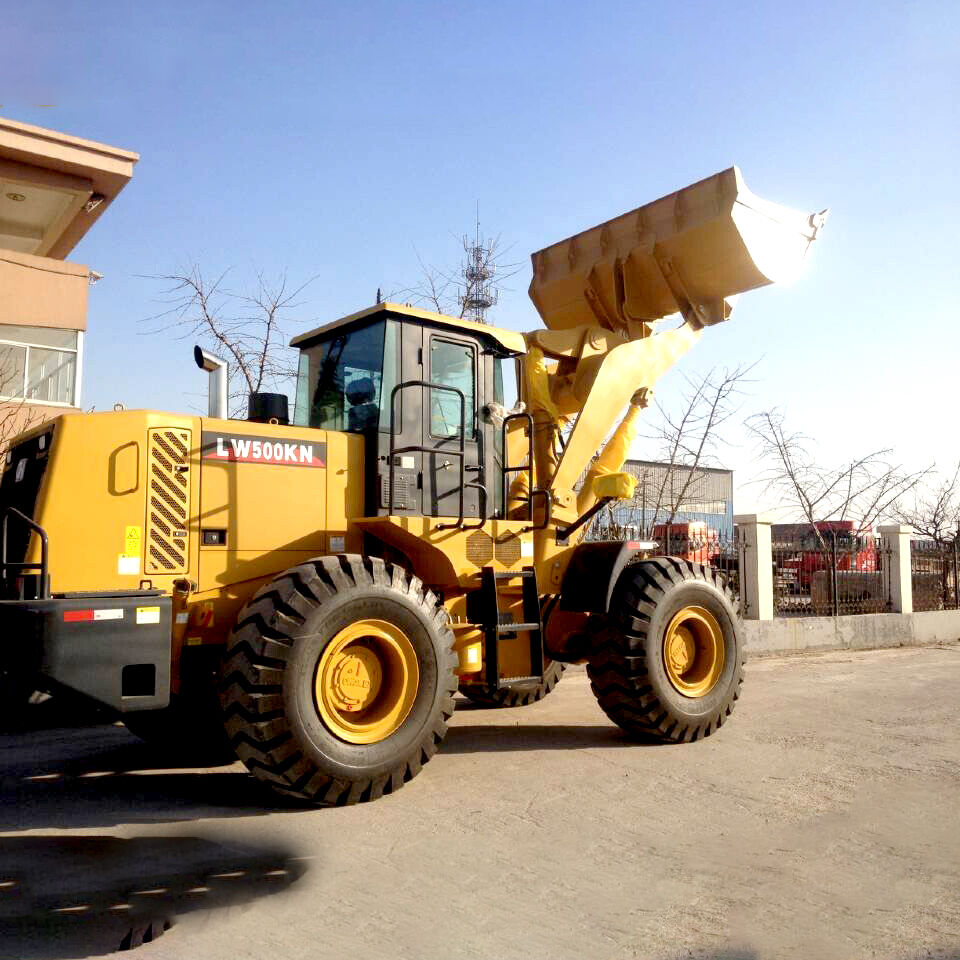 Chinese Brand 5ton Lw500kn Wheel Loader With 3.0 M³ Bucket Capacity ...