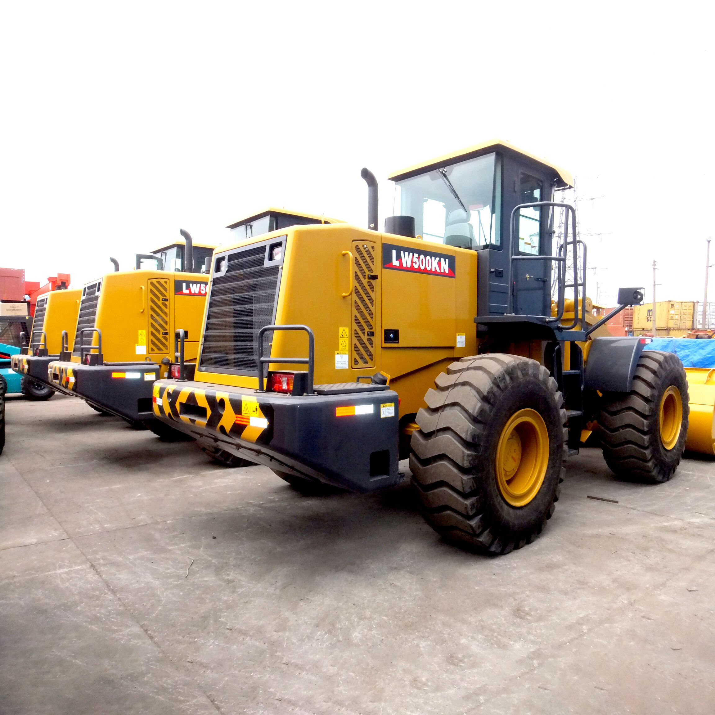 Chinese Brand 5ton Lw500kn Wheel Loader With 3.0 M³ Bucket Capacity ...