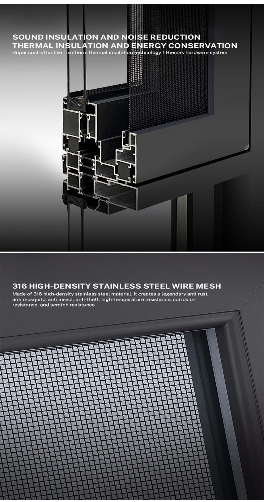 Modern Design Swing-style Glass Louver Windows Hurricane-proof Exterior ...