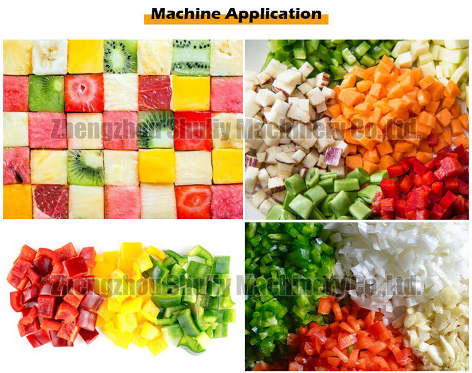 Shrimptomato/onion/potato/carrot/apple/pineapple /mango Cube Cutting ...