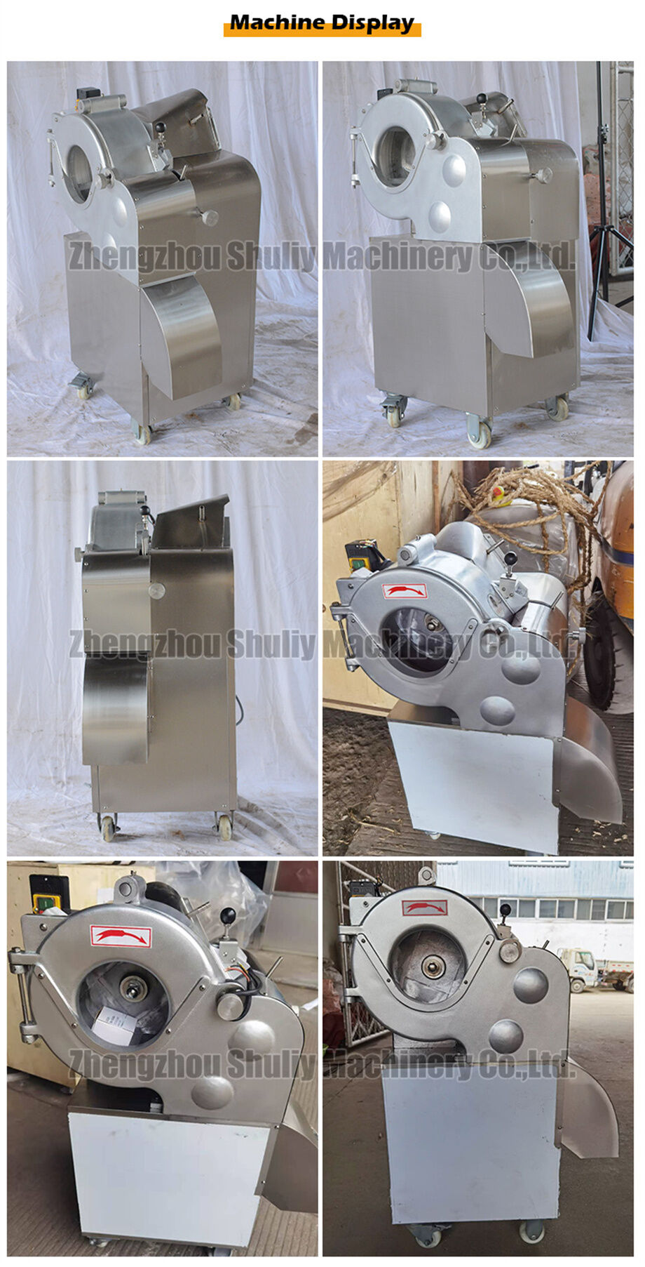 Shrimptomato/onion/potato/carrot/apple/pineapple /mango Cube Cutting ...