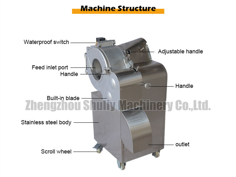 Industrial Root Vegetables Dicer Machine Fruit Vegetable Cube Cutting ...