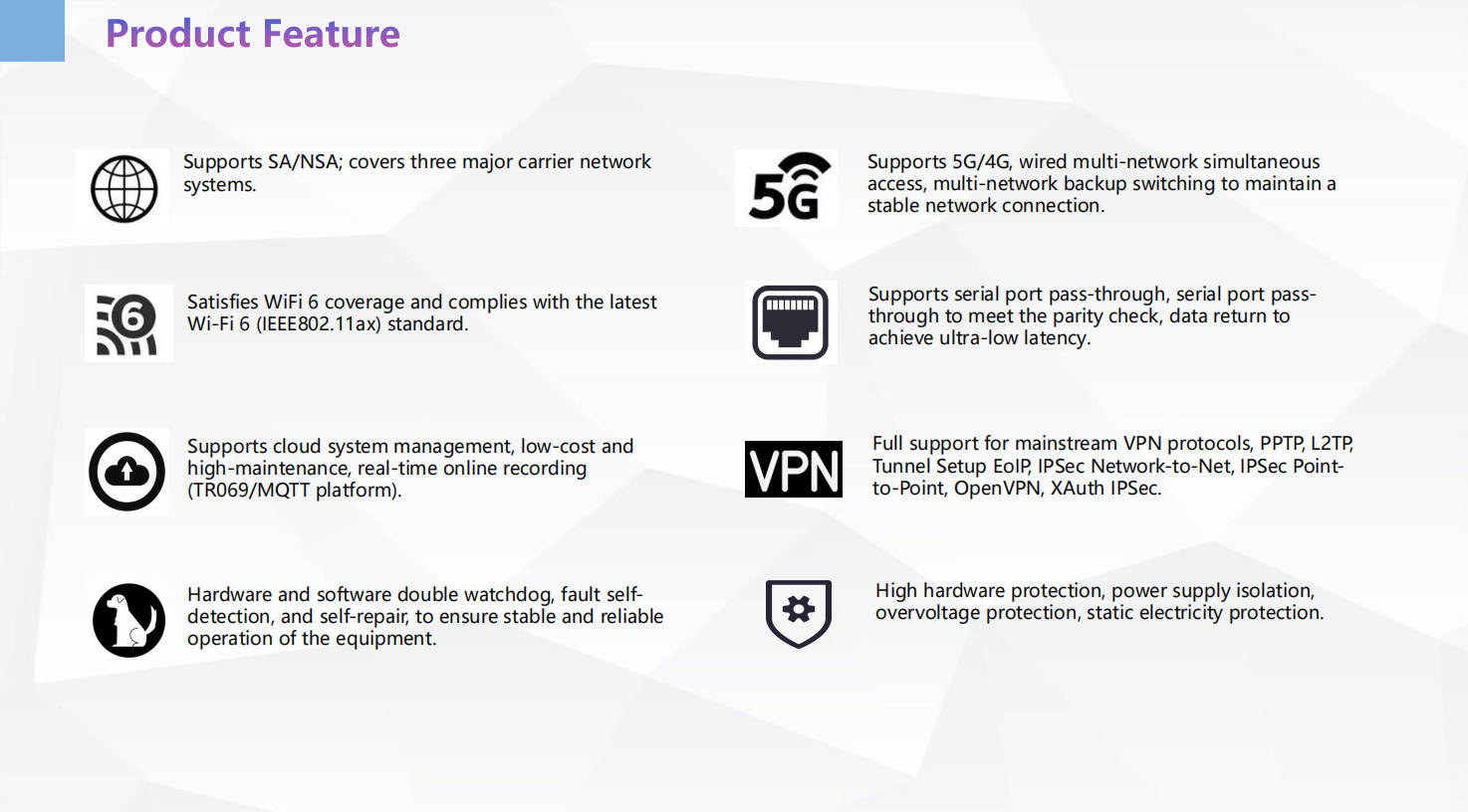 2025 5g Industrial Cpe Ax1800 5g Router Dual Band Sim Car Gigabit ...