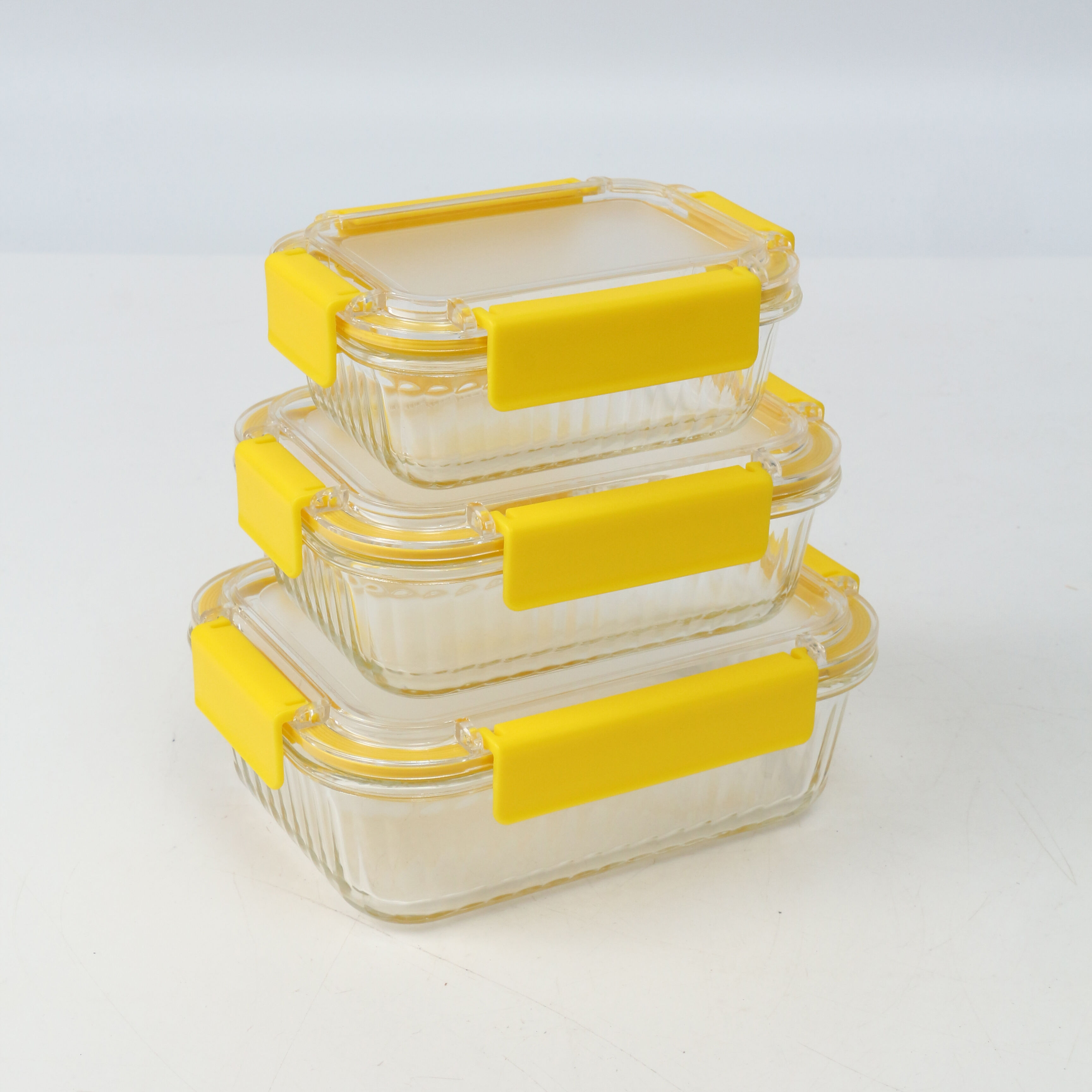 Glass Food Container New Hotel Quality Wholesale Kitchen Glass Airtight ...