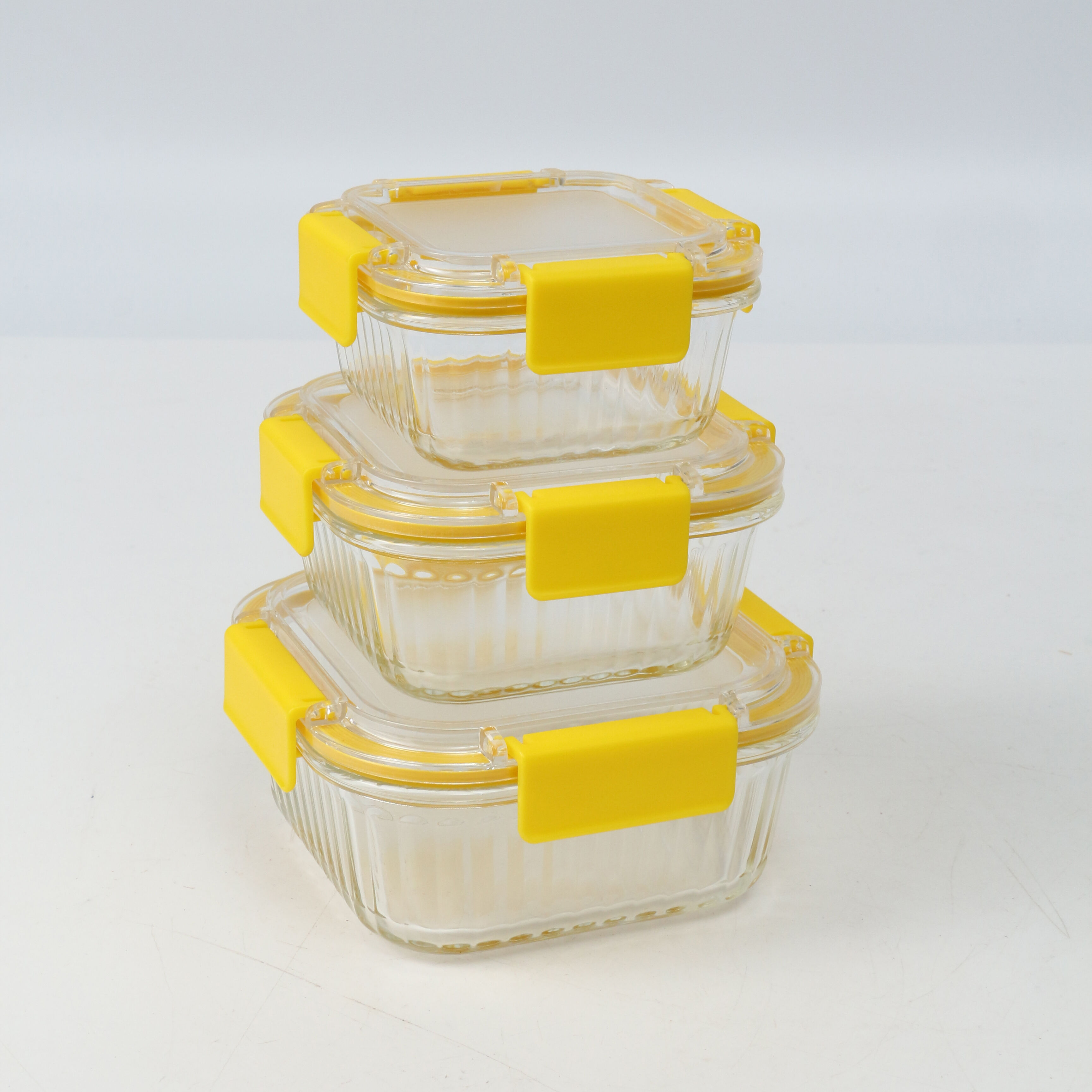 Glass Food Container New Hotel Quality Wholesale Kitchen Glass Airtight ...