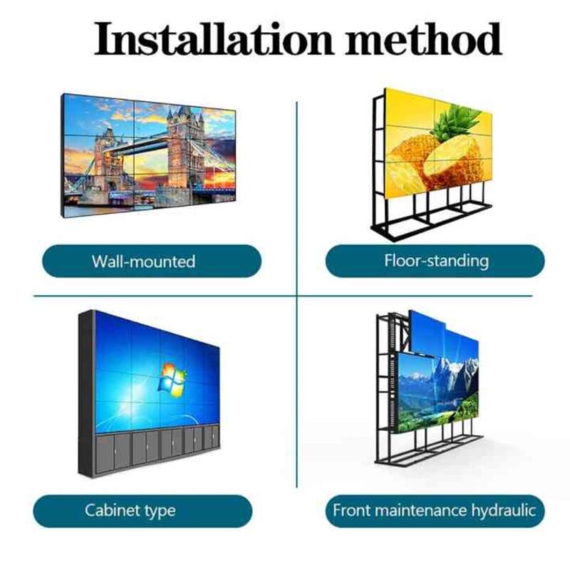 Ultra Hd Seamlessly Stitched Smart Touch Tv Wall, Lcd Screen, Touch ...