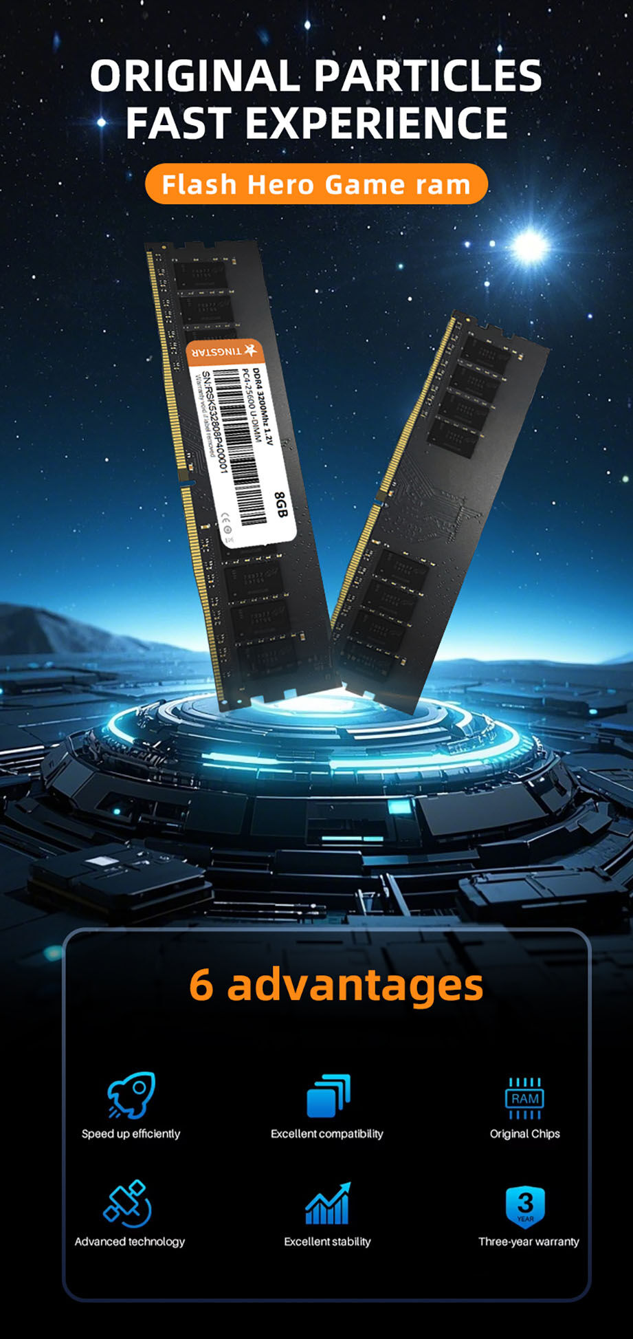 Factory Wholesale Computer Ram Ddr4 Bulk Sodimm Desktop Pc Computer 8gb ...