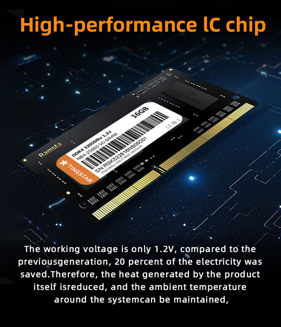 Nb Ddr3 Ddr4 Ddr5 4gb 8gb 16gb 2666/1600mhz 1.35v Low Voltage Efficient Transmission For Laptop ...
