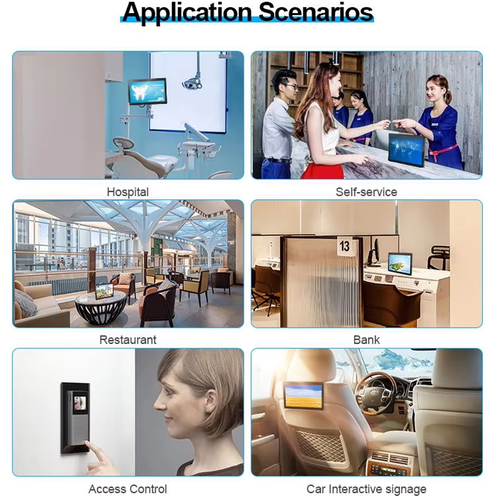 15.6" Embedded Touch Monitor With Motherboard, Win10/11/linux ...