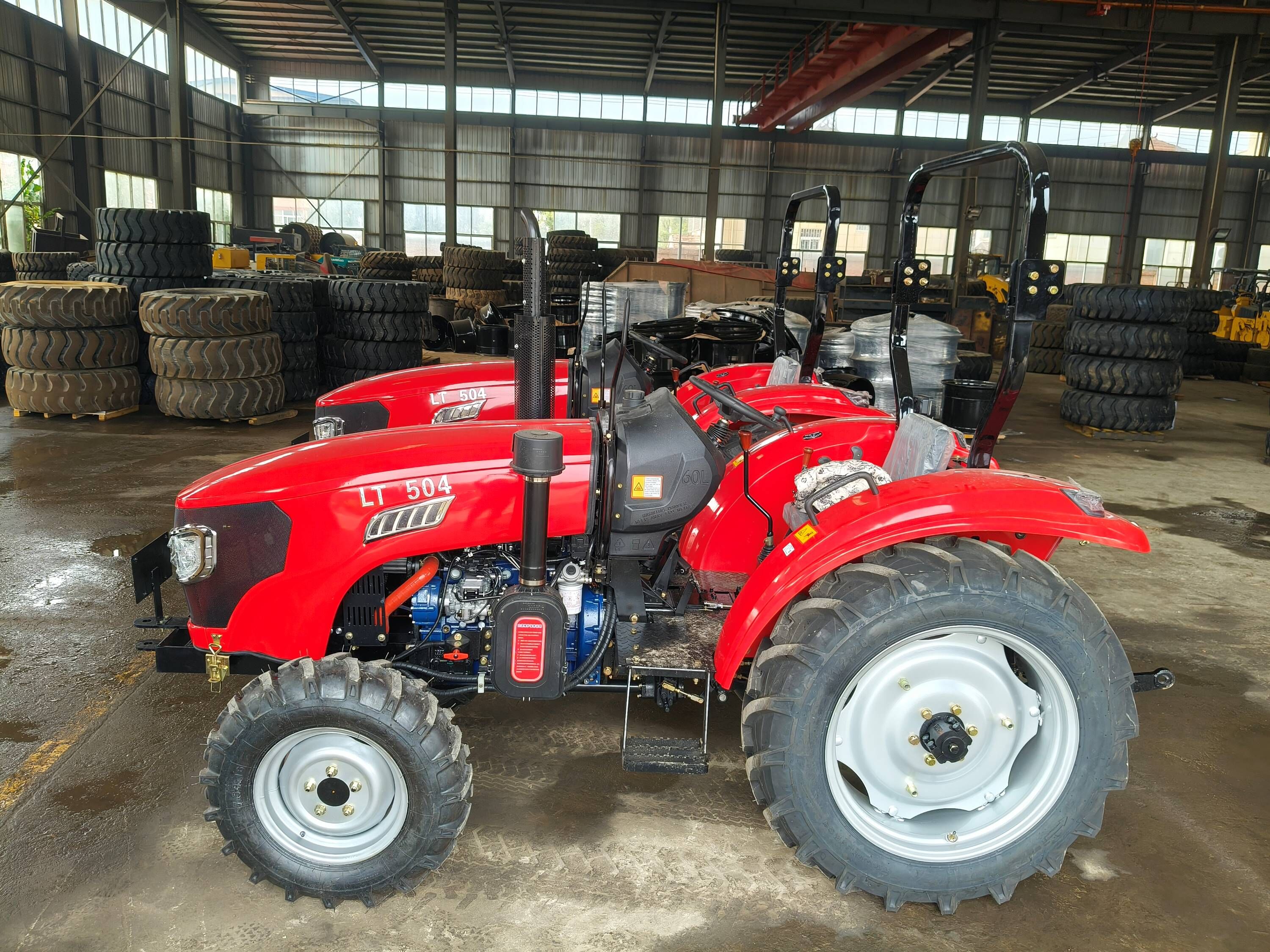 50 Hp Lutong Tractor China Brand New Tractor Lty504 Agriculture Tractors 4wd With 2 Pairs Of ...