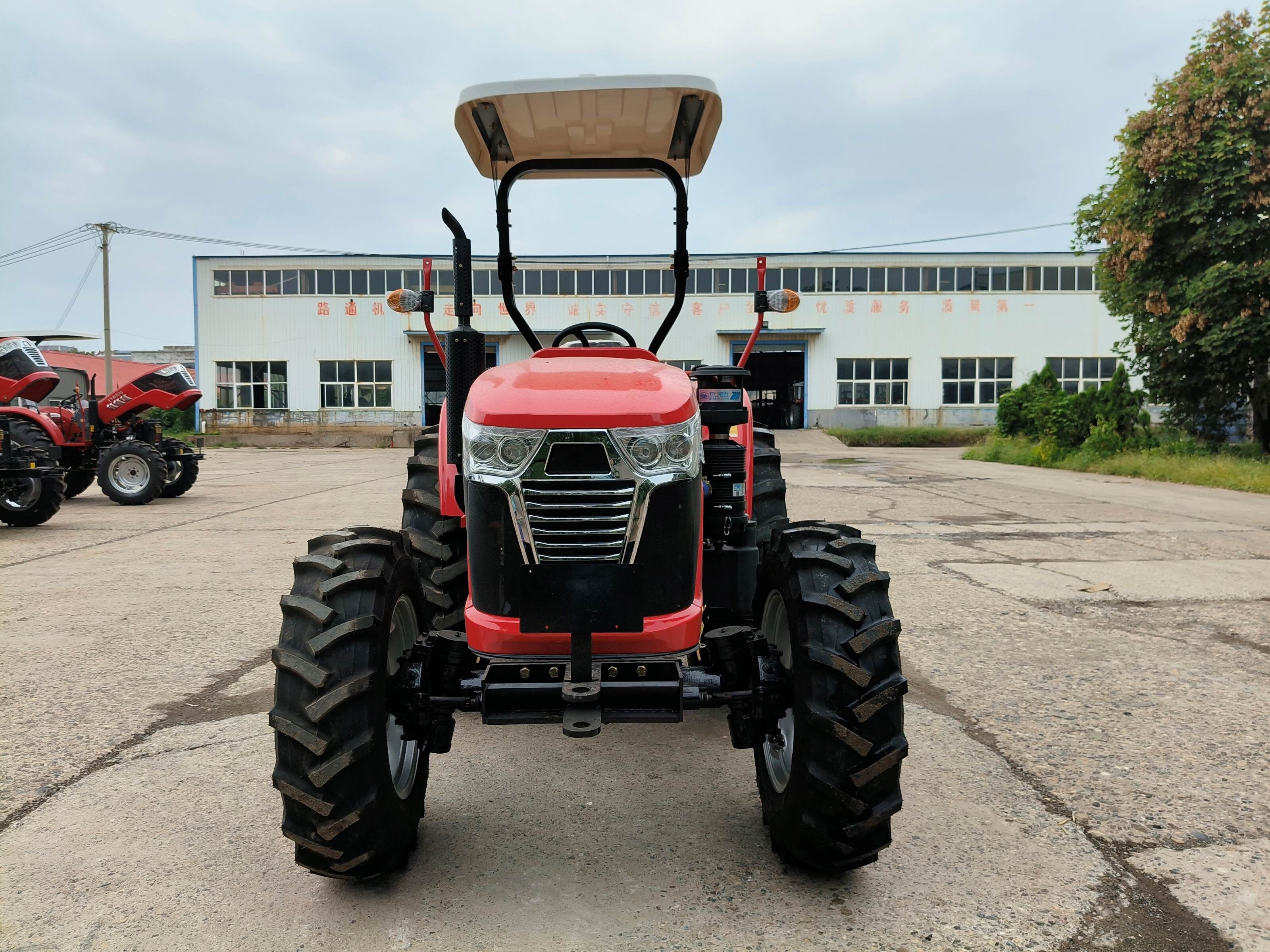 China Ltb704 70hp Front End Loader Agricolas 4x4 Wheel Farm Tractor In Stock, Agriculture ...