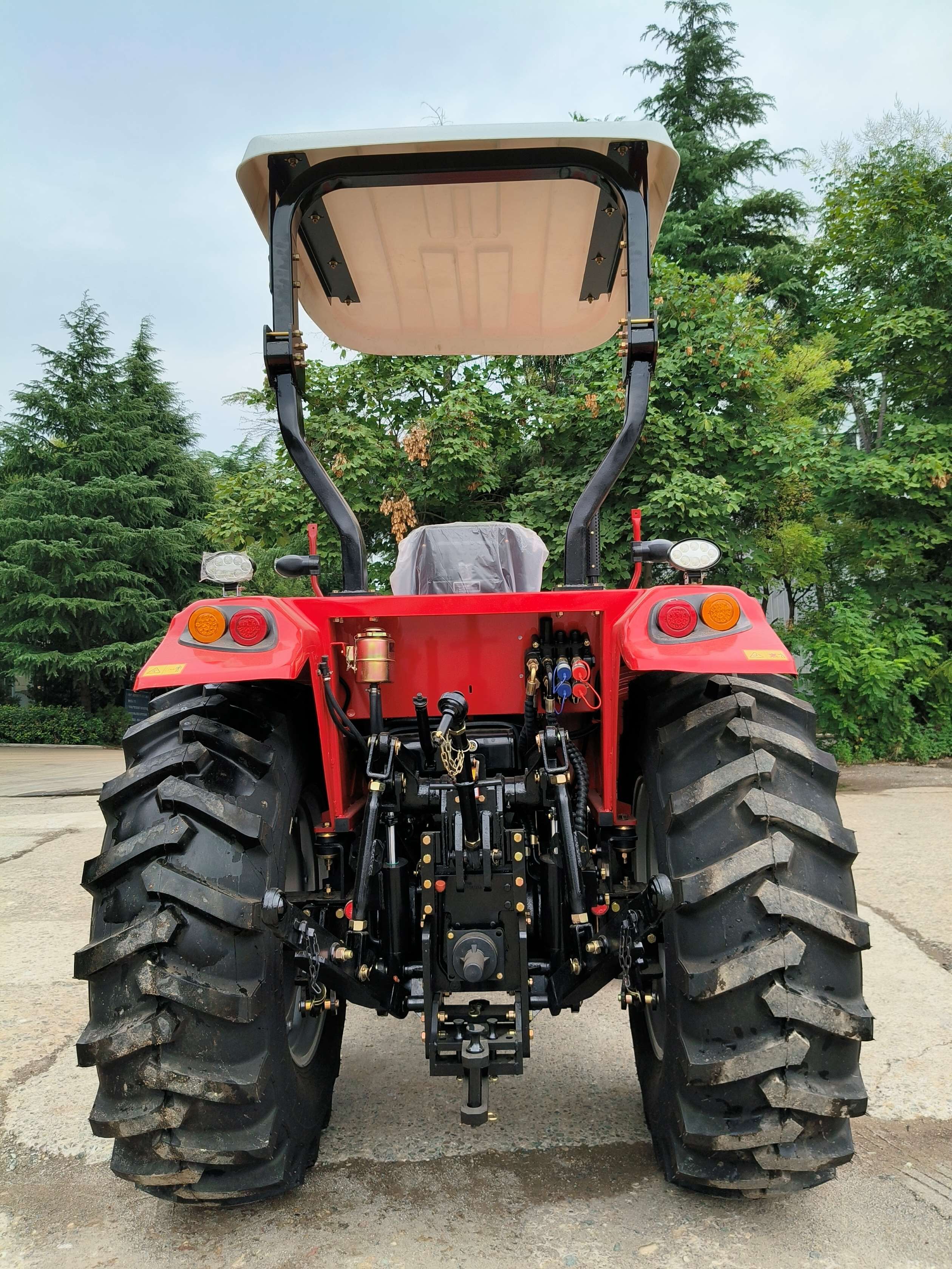 China Ltb704 70hp Front End Loader Agricolas 4x4 Wheel Farm Tractor In Stock, Agriculture ...