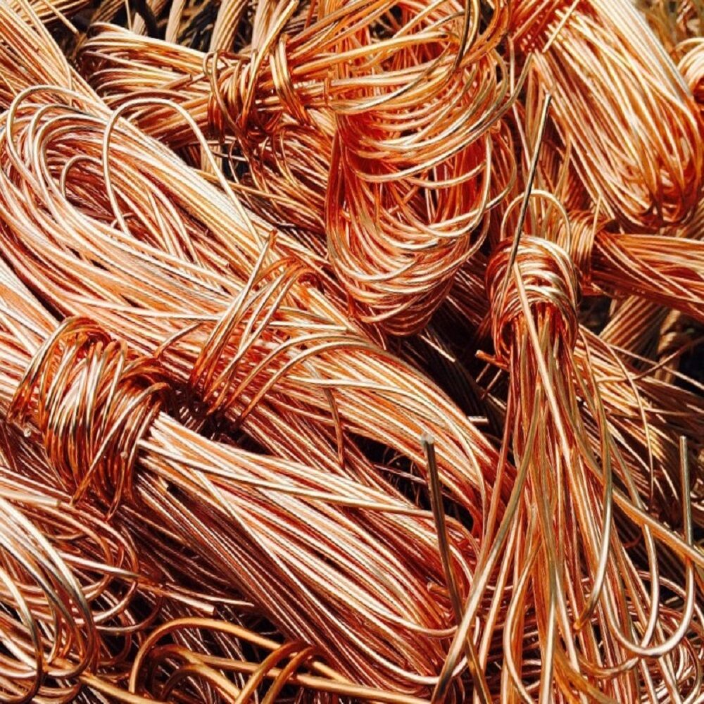 Copper Wire Scrap 99.99% High Purity Waste Copper Wire / 99.99% Mill ...