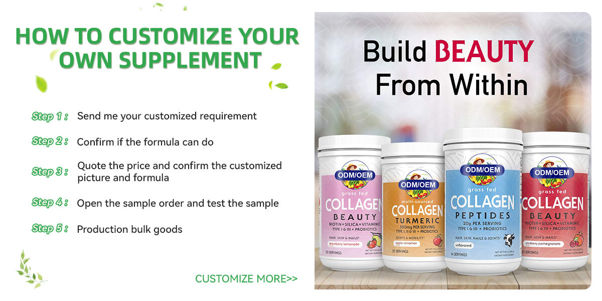 Organic Collagen Supplement With Vitamin C For Adults Support Skin Hair ...