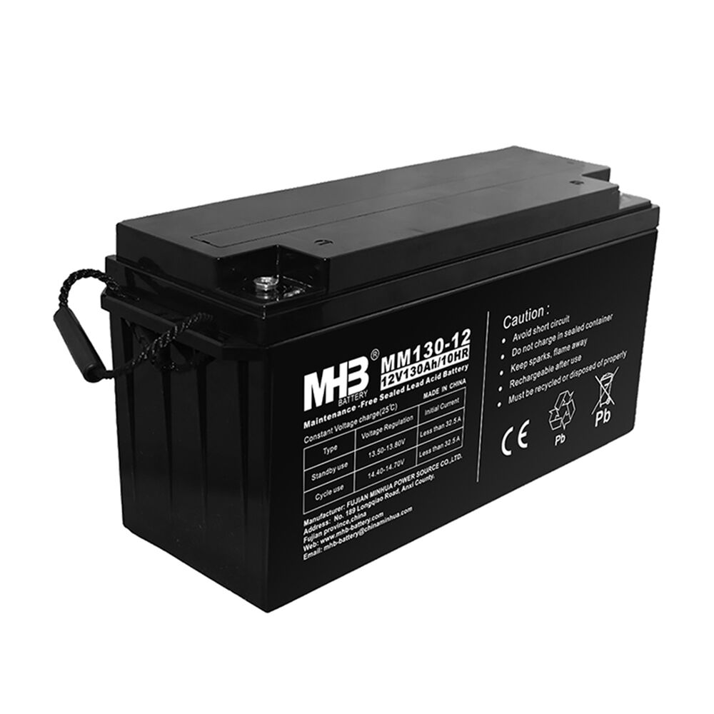 Mhb Ups Solar Storage 12v 130ah Deep Cycle Lead Acid Battery For Communication Equipment ...
