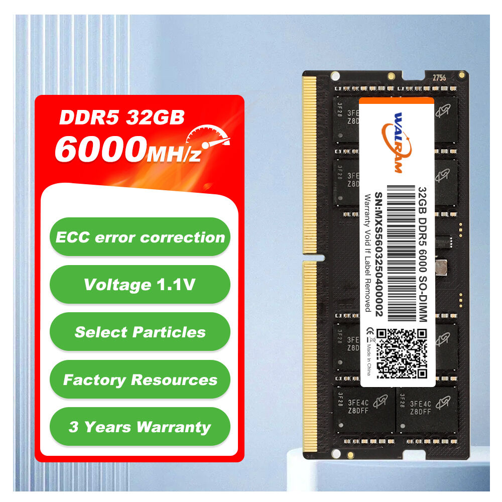 Ddr5 8gb 16gb 32gb 64gb 4800mhz 5200mhz 5600mhz 6400mhz Laptop Memory ...