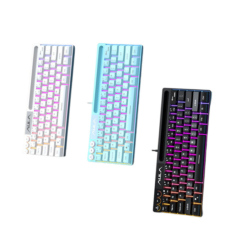 Computer Wired Keyboards Glowing Keyboard And Mouse Set Usb Wired ...