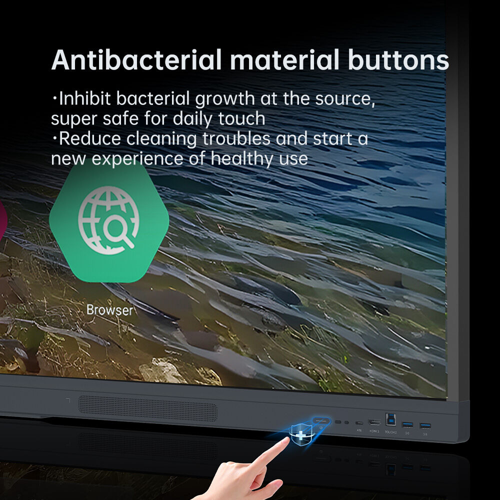 Leaderhub Innovative 75 Inch Touch Screen Smart Board With Multi-os ...