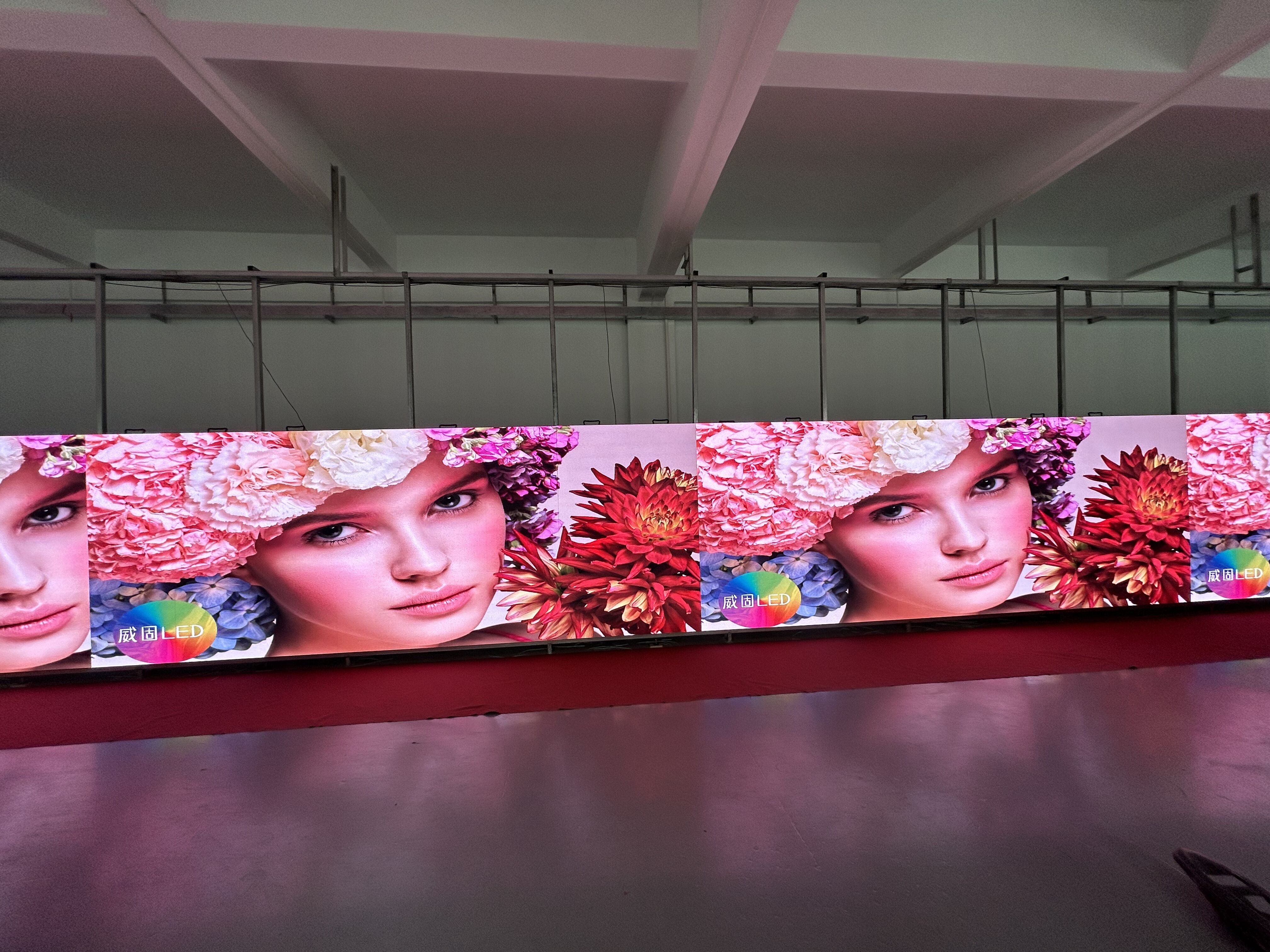 【factory Direct】p2.5/p3/p4 Indoor Fixed Led Display 500cd/m², Seamless ...