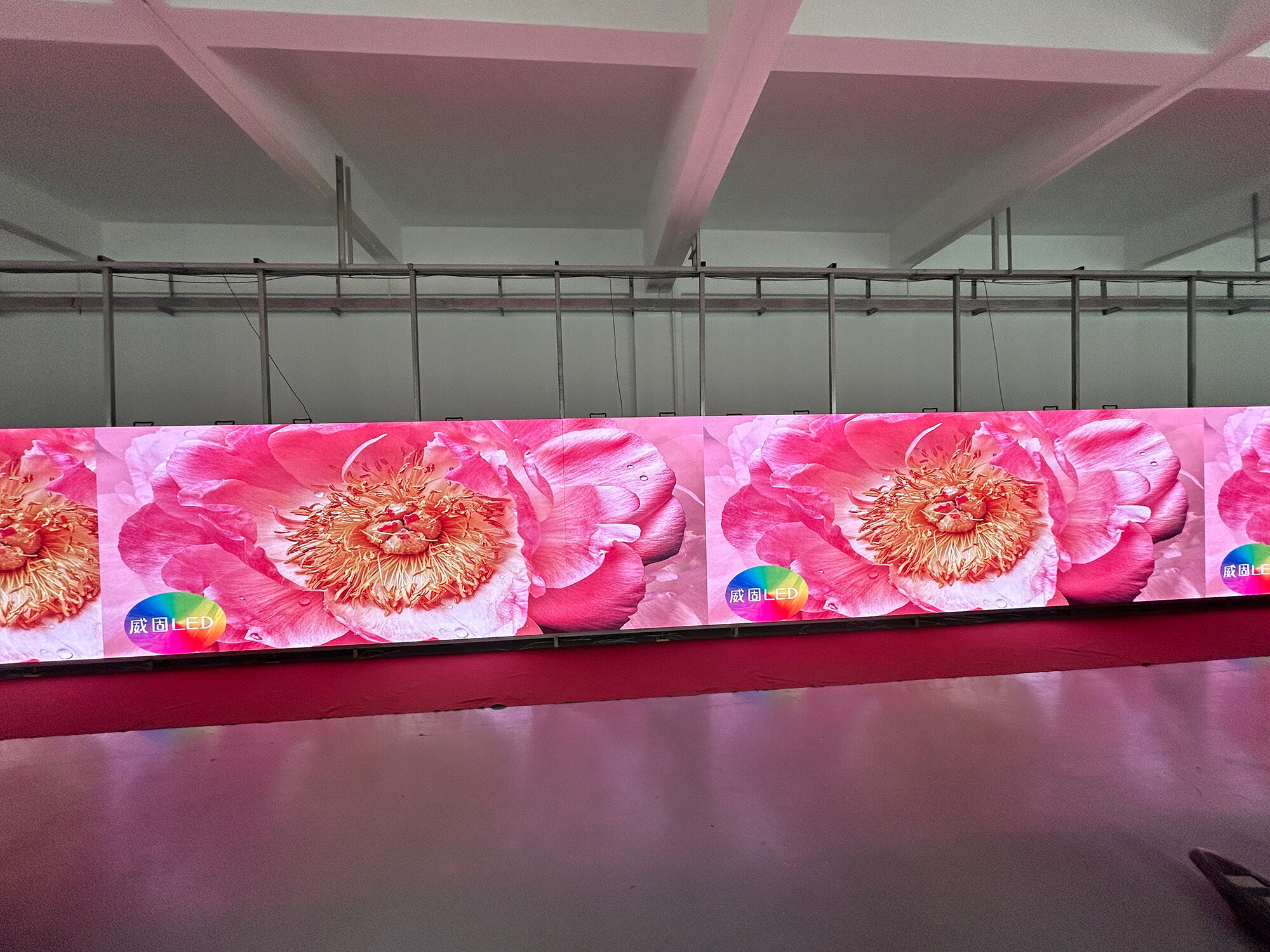 【factory Direct】p2.5/p3/p4 Indoor Fixed Led Display 500cd/m², Seamless ...