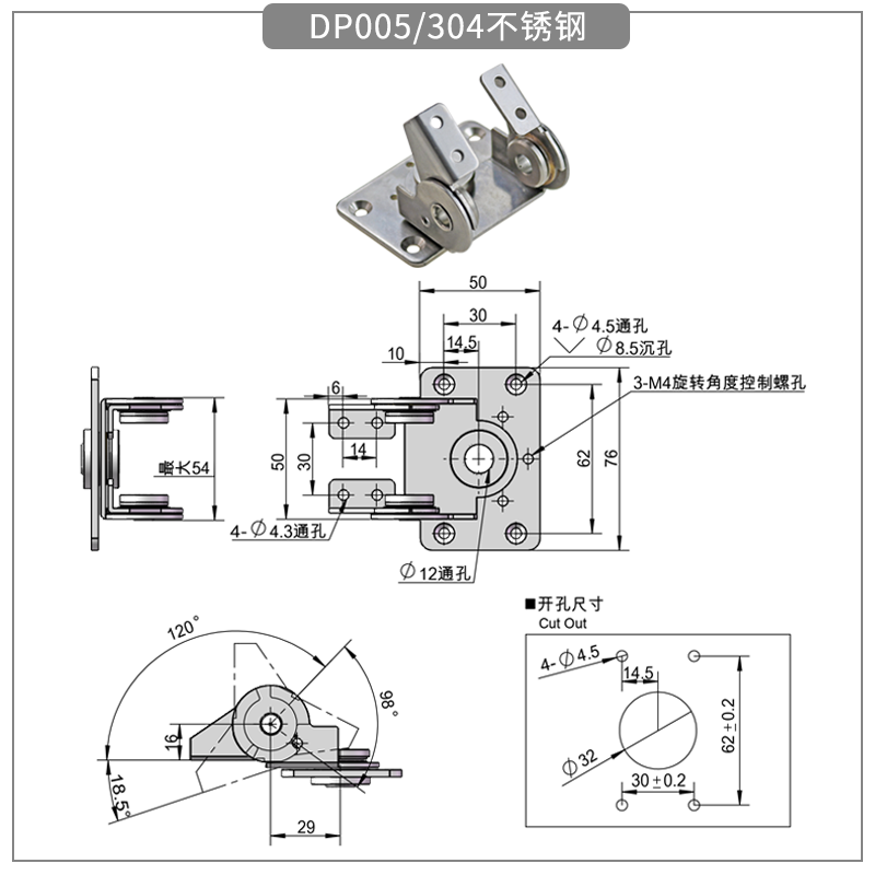 Bulk Buy China Wholesale Robust & Flexible Stainless Steel Dual - Axis ...