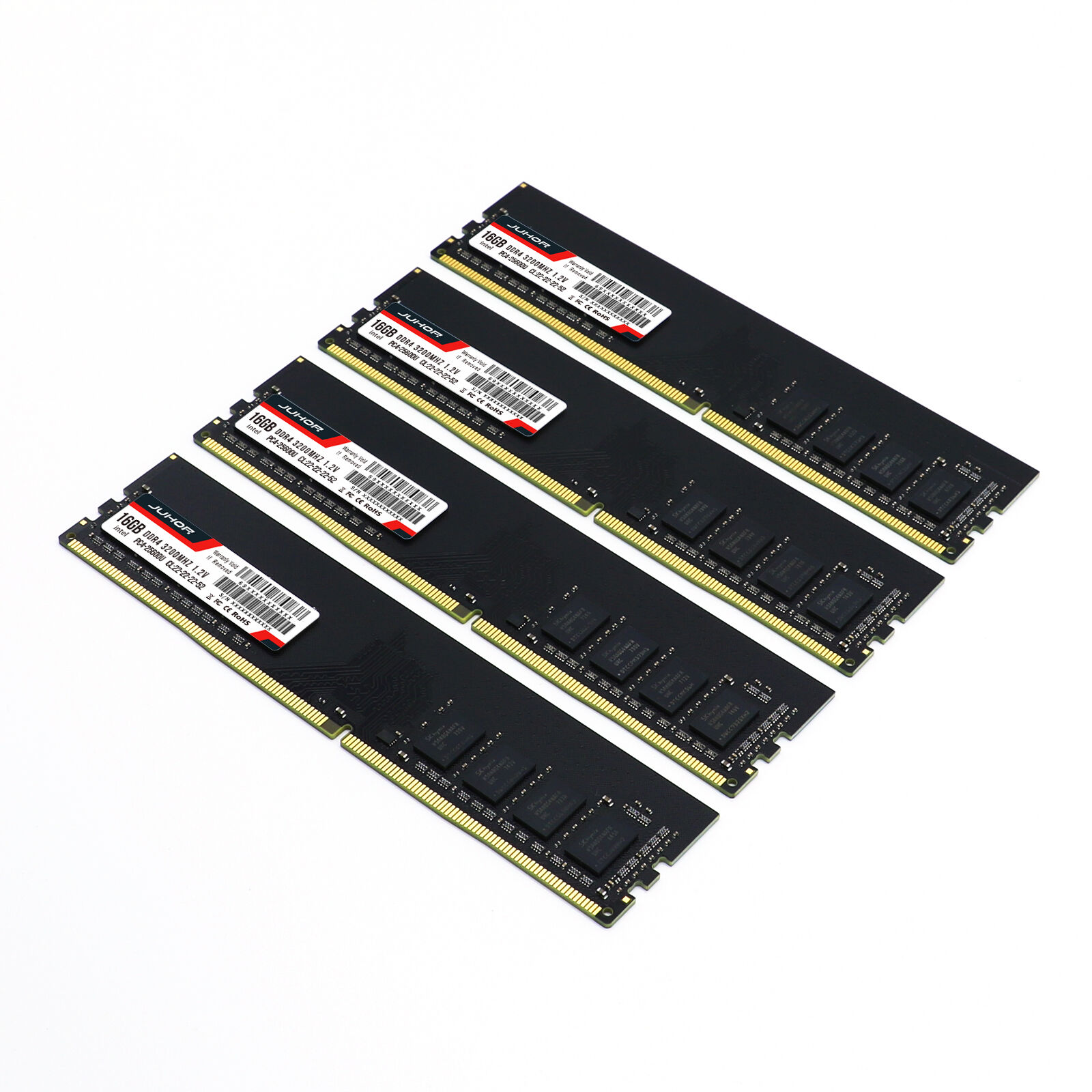 Juhor Low Profile Ddr4 16gb 4000mhz Compact Design For Sff Gaming Pcs ...
