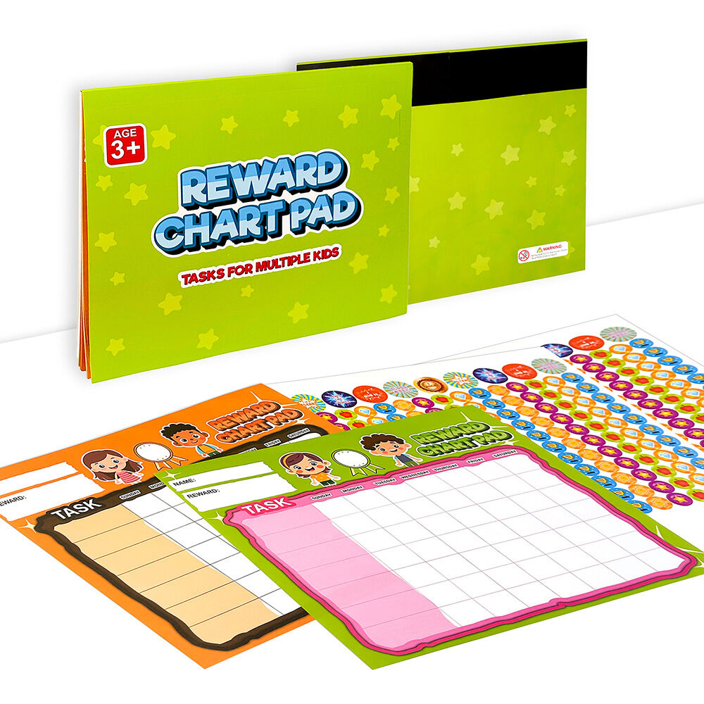 Magnetic Behavior Reward Chart System - Pad With 26 Chore Charts For ...