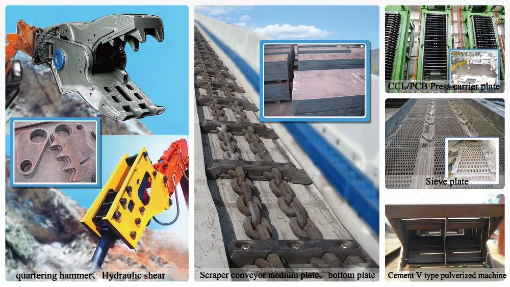 Crack Resistant Nm500tuf Steel Plate Size 6mm 12mm 20mm Hardness Hbw470 ...