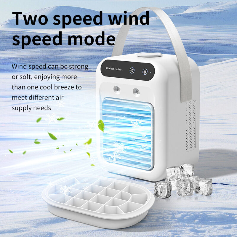 Air Coolers Spray Fan Three Spray Humidifier Office Silent Student ...