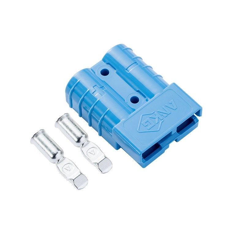 High Temperature Resistance Power Plug Connector New Energy Double Pole ...