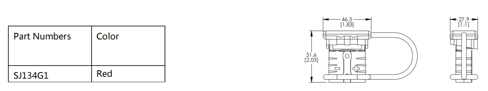 High Temperature Resistance Power Plug Connector New Energy Double Pole ...