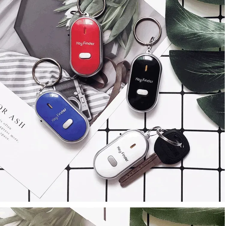 Buy China Wholesale Key Finder Keychains Key Finder Voice-activated ...