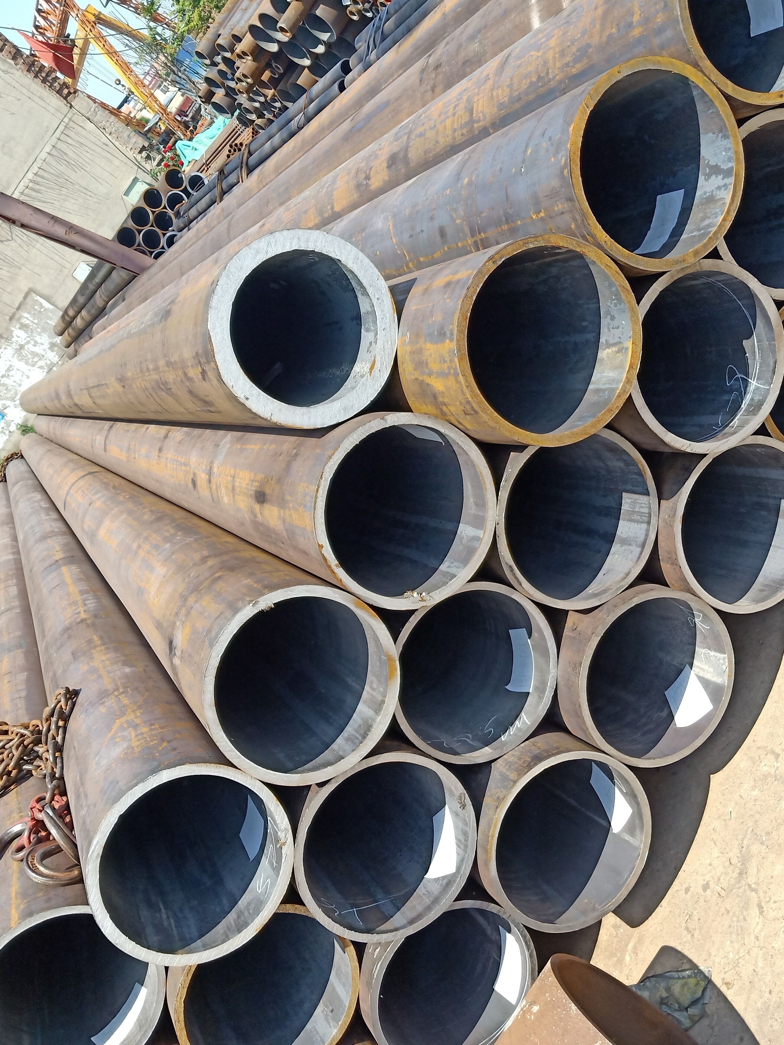 X52 Oil Pipe For Pipeline Hot Rolling Seamless Process High Strength ...