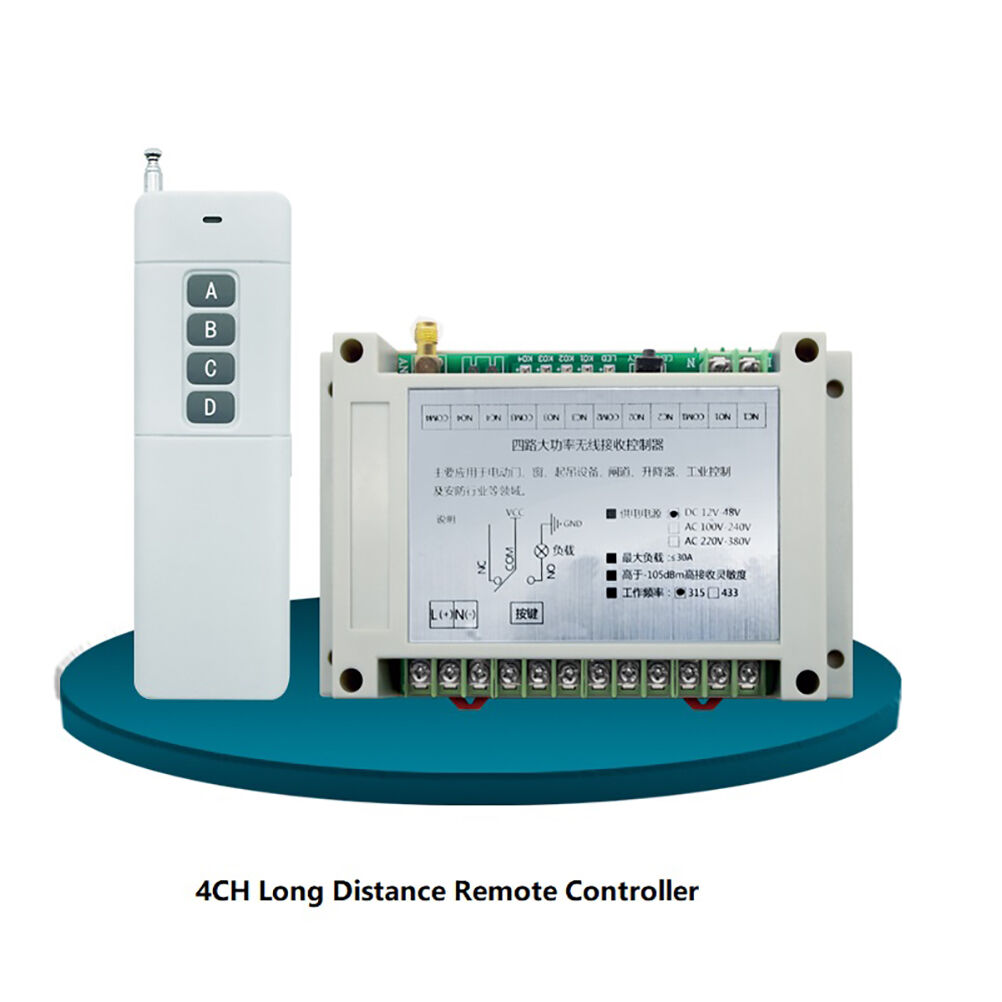 433mhz Ac100v-265v 4ch/6ch Wireless Dc Motor Controller Motor Positive ...
